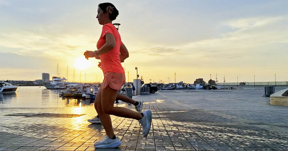 Paphos Running - Kato Paphos - pomalo pomalo
